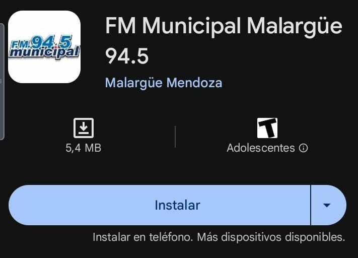 La aplicación de la FM Municipal ya está disponible en la Play Store – Sitio oficial